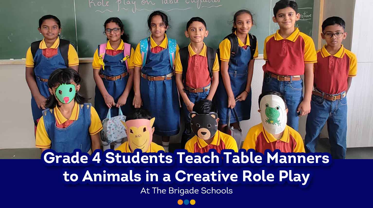 Grade 4 Students Teach Table Manners to Animals in a Creative Role Play ...